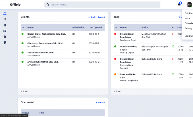 Officio - Malaysia Company Secretary Software